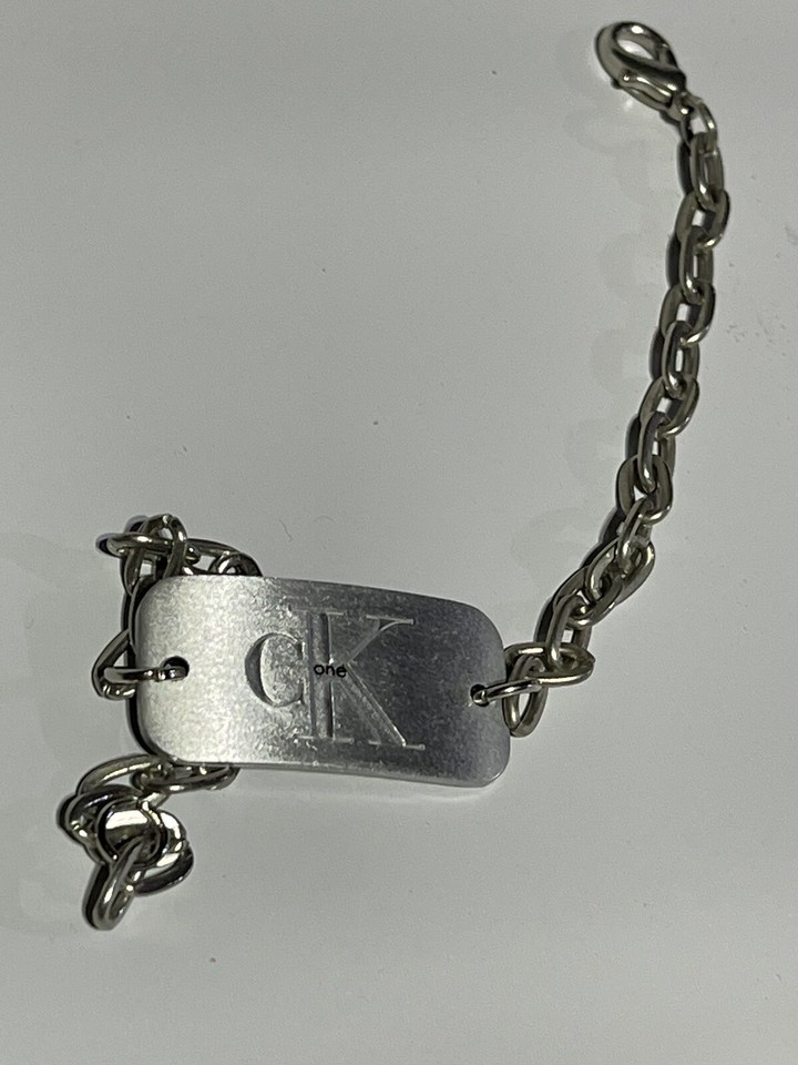 CALVIN KLEIN CK One .10 Fl. Oz. Vial with 2 Friendship Bracelets BNIB ...