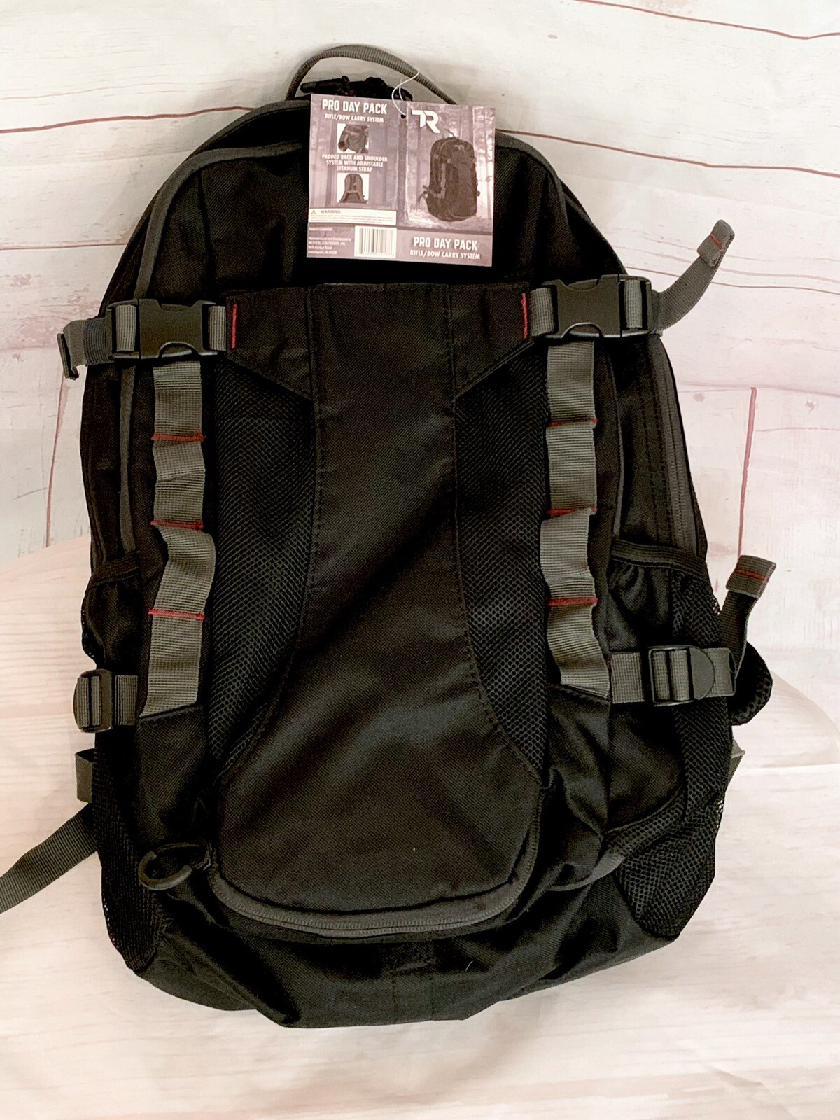 TIMBER RIDGE HUNTING BACKPACK TR Pro Day Pack Rifle/Bow Carry System ...