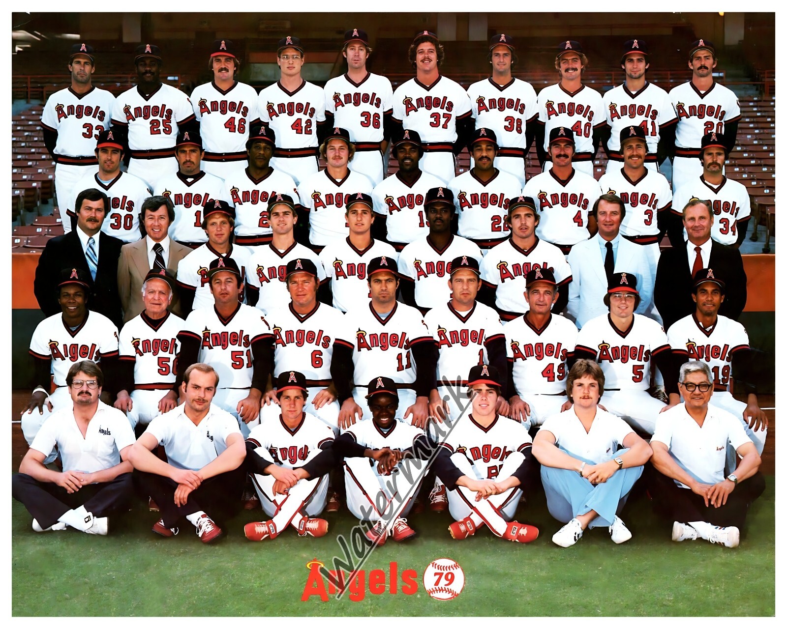 1979 California Angels Team Picture Color 8 X 10 Photo Pic | eBay