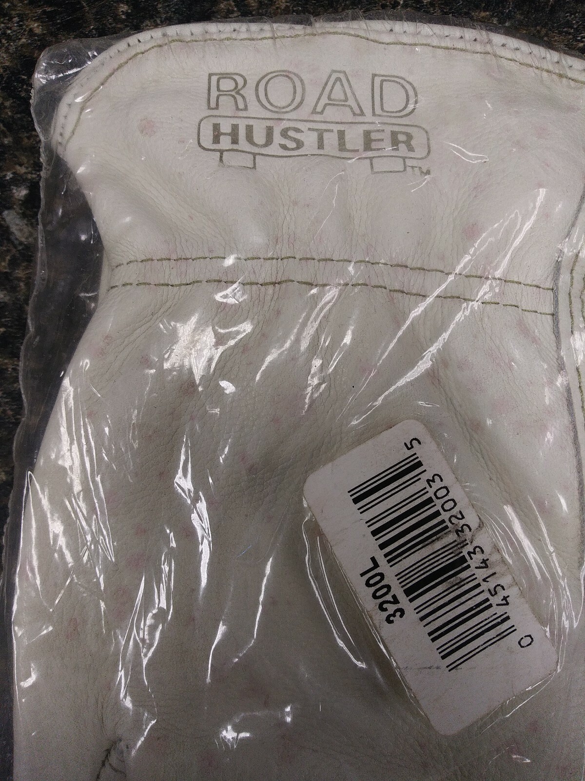 Memphis Road Hustler Premium Grain Leather Driver's Gloves Pair White ...