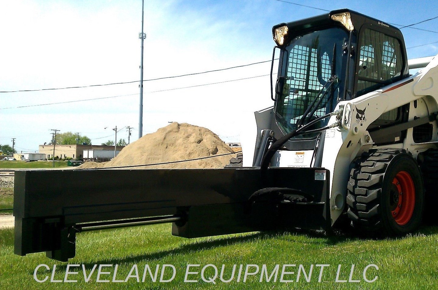 NEW CID 40 TON LOG WOOD SPLITTER ATTACHMENT SkidSteer Loader Forestry ...