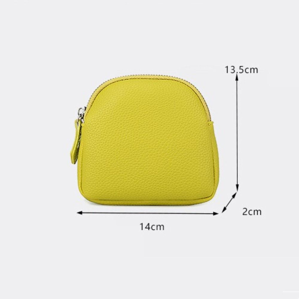 PU Leather Small Coin Purse Shells-shaped Card Holder Wallet Women ...