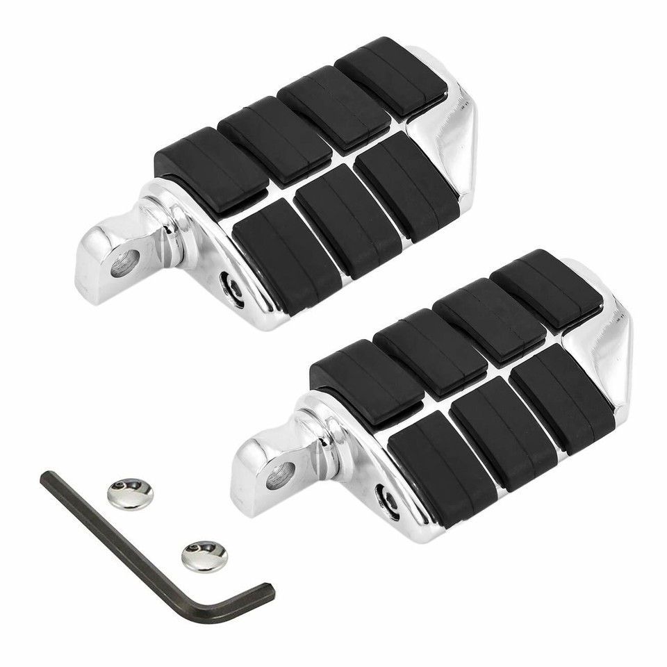 For Harley Davidson Electra Glide Ultra Classic Chrome Highway Pegs ...