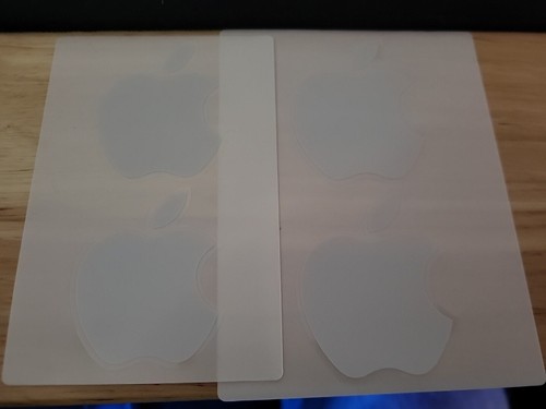 Apple Computer Sticker Lot of 4 Genuine OEM Logo Stickers G5 iMac Mac ...