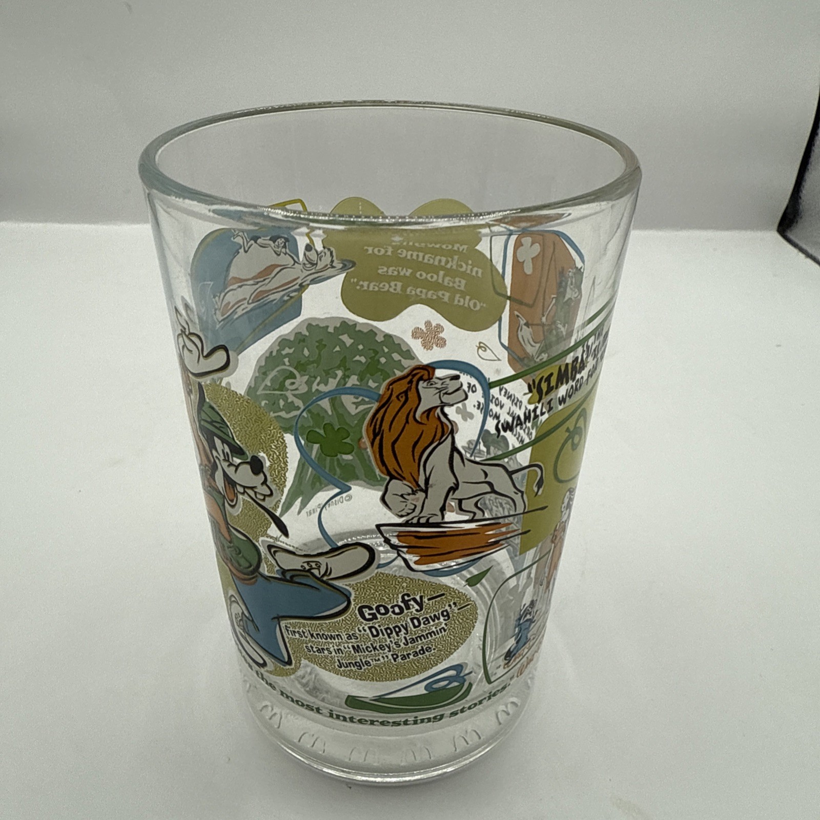 Disney 100 Years Of Magic McDonald’s Glass Buzz Goofy Lion King ...