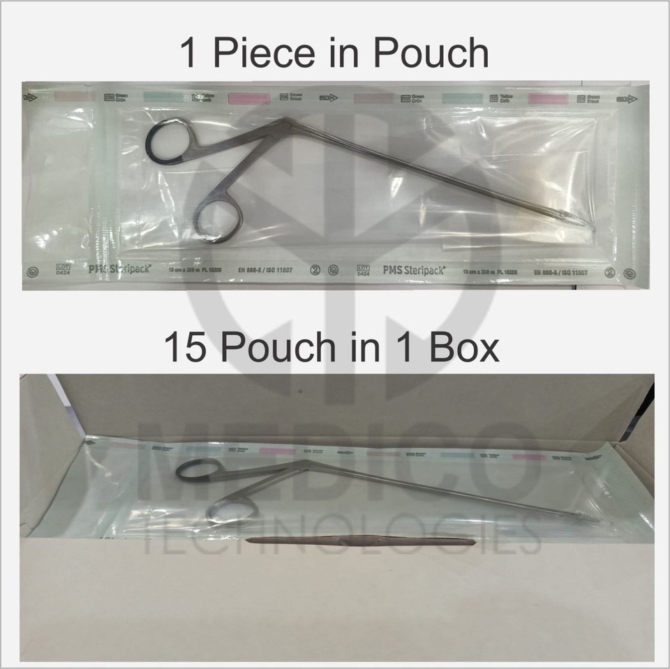 15 Pcs Alligator Ear Forceps Nasal Cutting Forcep pediatric ENT shaft ...