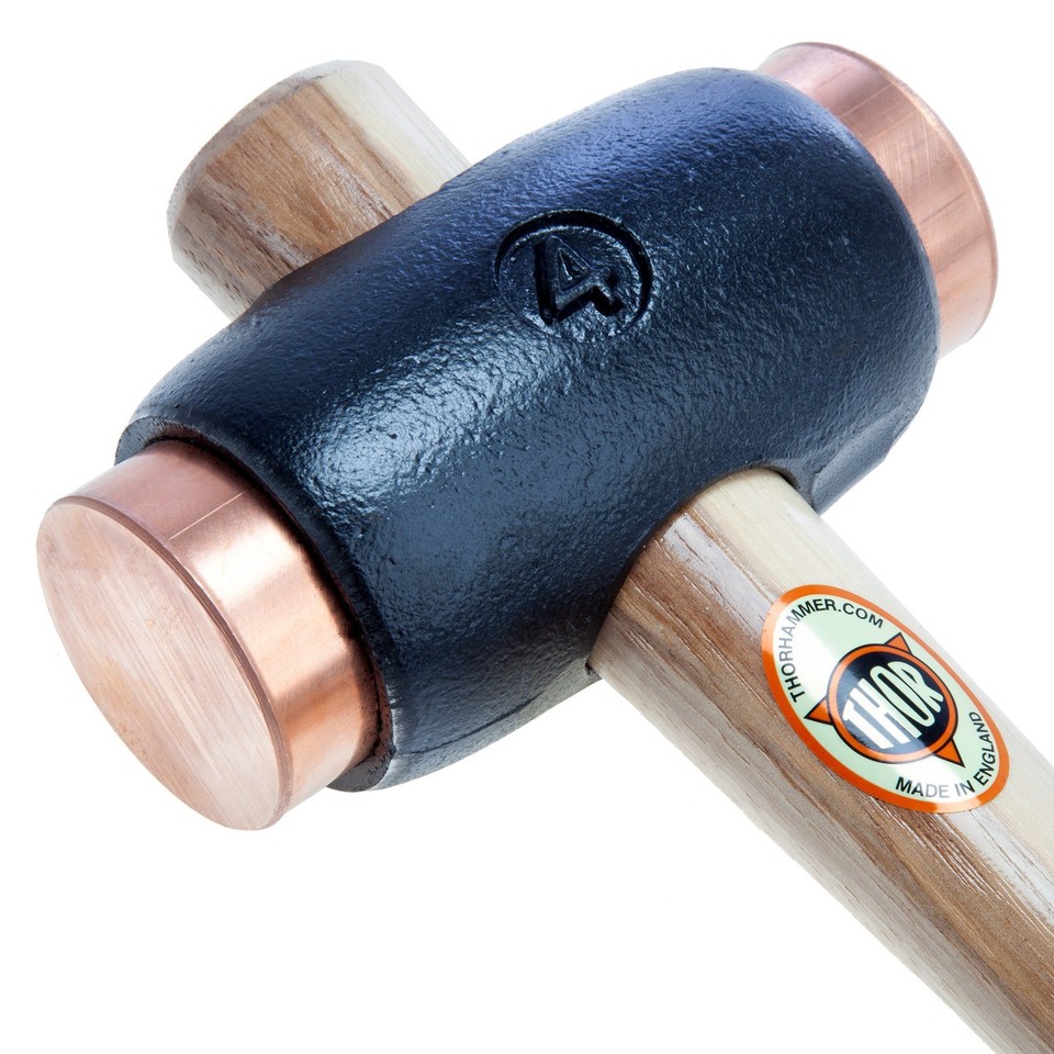Thor Copper Hammer Size 4 (50mm) 2830G Wood Handle 04-316 | eBay UK