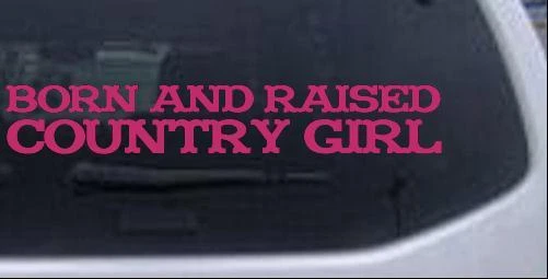 Country Girl Decals For Windshield