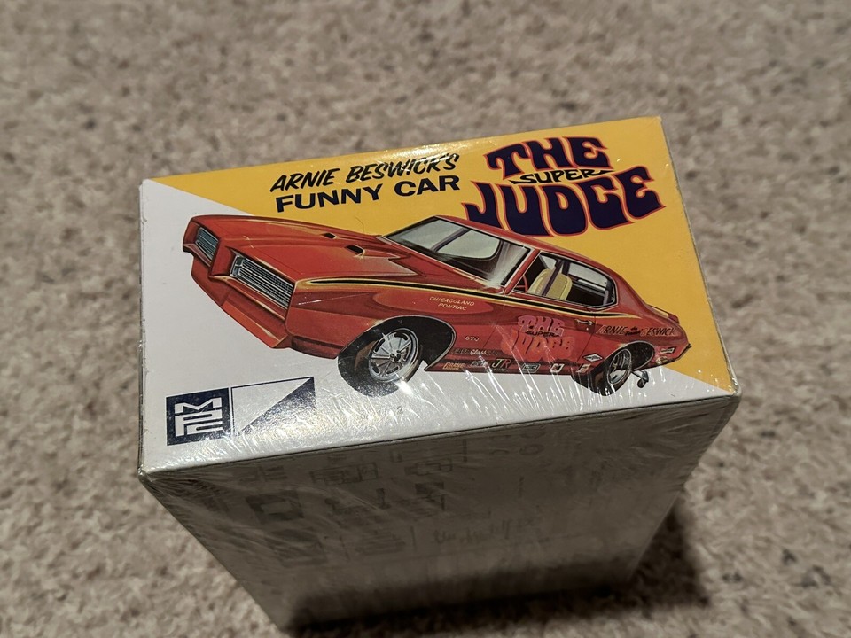 1969 Pontiac GTO Super Judge Arnie Beswick MPC 1/25 Scale Model Kit ...