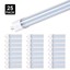 65W 6000K Double Row 8FT LED Tube Light FA8 Base Single Pin LED Bulb ...