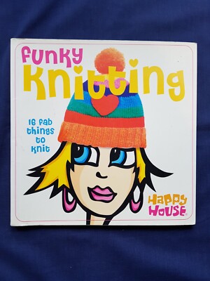 Funky Knitting 16 Fab Things to Knit! Happy House - Patterns | eBay ...