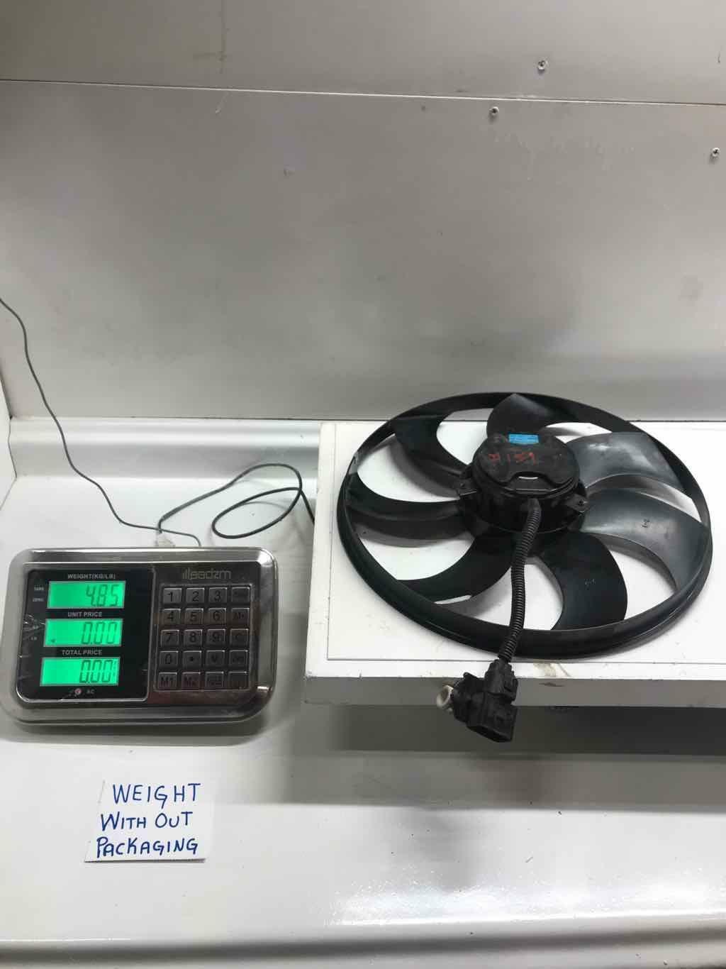 2017 KIA RIO Engine Radiator Condenser Cooling Fan PA66-GF17+MD21 Used ...