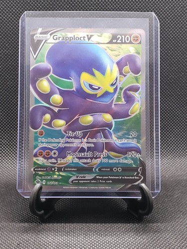 Grapploct V 072/073 Champion's Path Ultra Rare Full Art Pokémon TCG NM ...