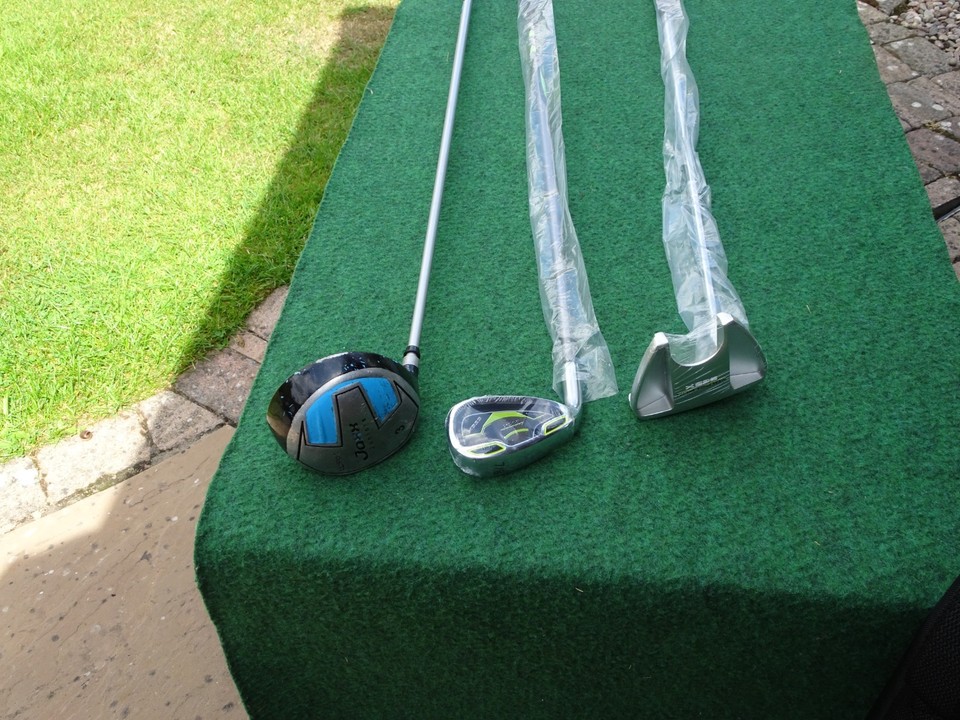 Young Gun SGS X BIRDIE Junior Golf Club Set & Bag Kids, LEFT Handed Age ...