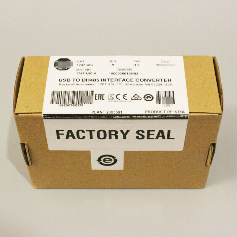 New Sealed Allen Bradley 1747-UIC USB Interface PLC Cable to DH-485 AB ...