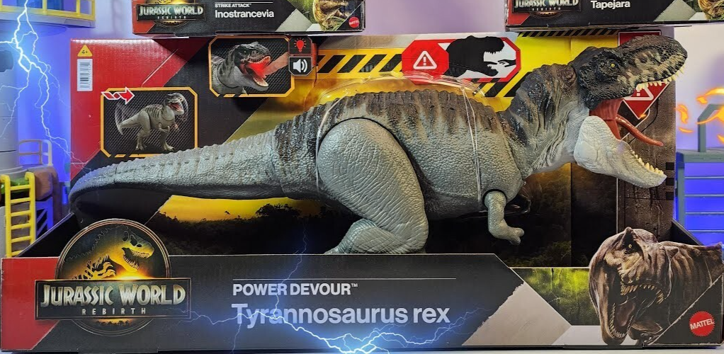 Jurassic World Rebirth Power Devour Tyrannosaurus Rex figure IN STOCK ...