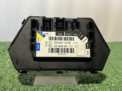 00-06 Mercedes W220 S500 Rear Right Passenger Side Seat Switch Control ...