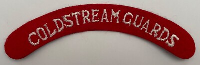 Tissu d’Epaule. COLDSTREAM GUARDS. b. Royaume-Uni (L183) | eBay