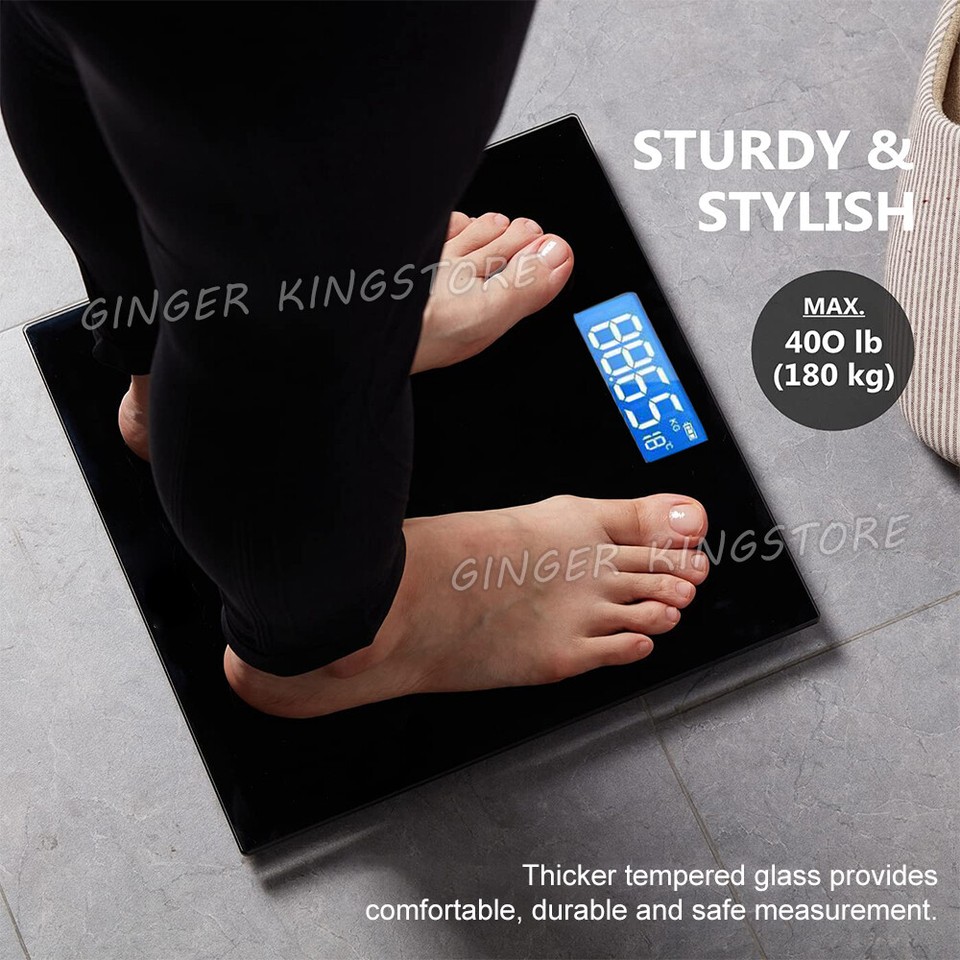 Electronic Bathroom Scales Body Baby Weight Scale Watchers 180Kg Gym ...