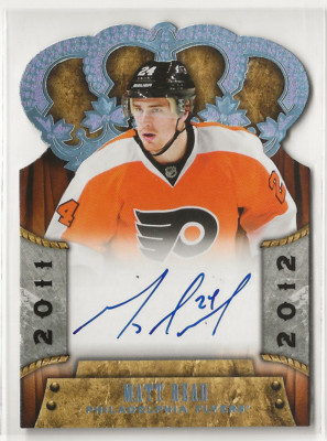 Matt Read 2011-12 Panini Crown Royale Auto Philadelphia Flyers | eBay