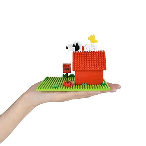 nanoblock - Peanuts - Snoopy House Character Collection Series Building ...