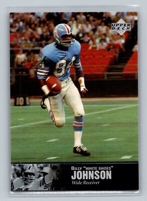 1997 Upper Deck Legends #122 Billy Johnson Houston Oilers NM-MT | eBay