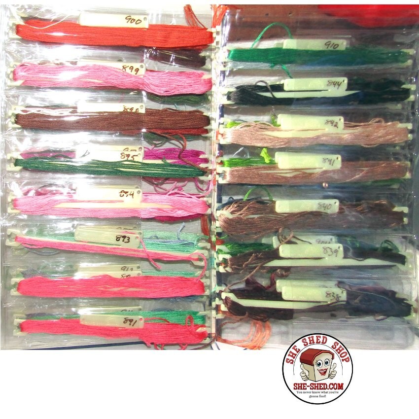 DMC StitchBow Floss Organizing & Storage System Binder With 5 Inserts ...