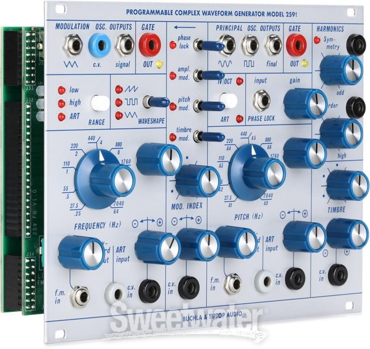 Tiptop Audio Buchla 259t Programmable Complex Waveform Generator ...