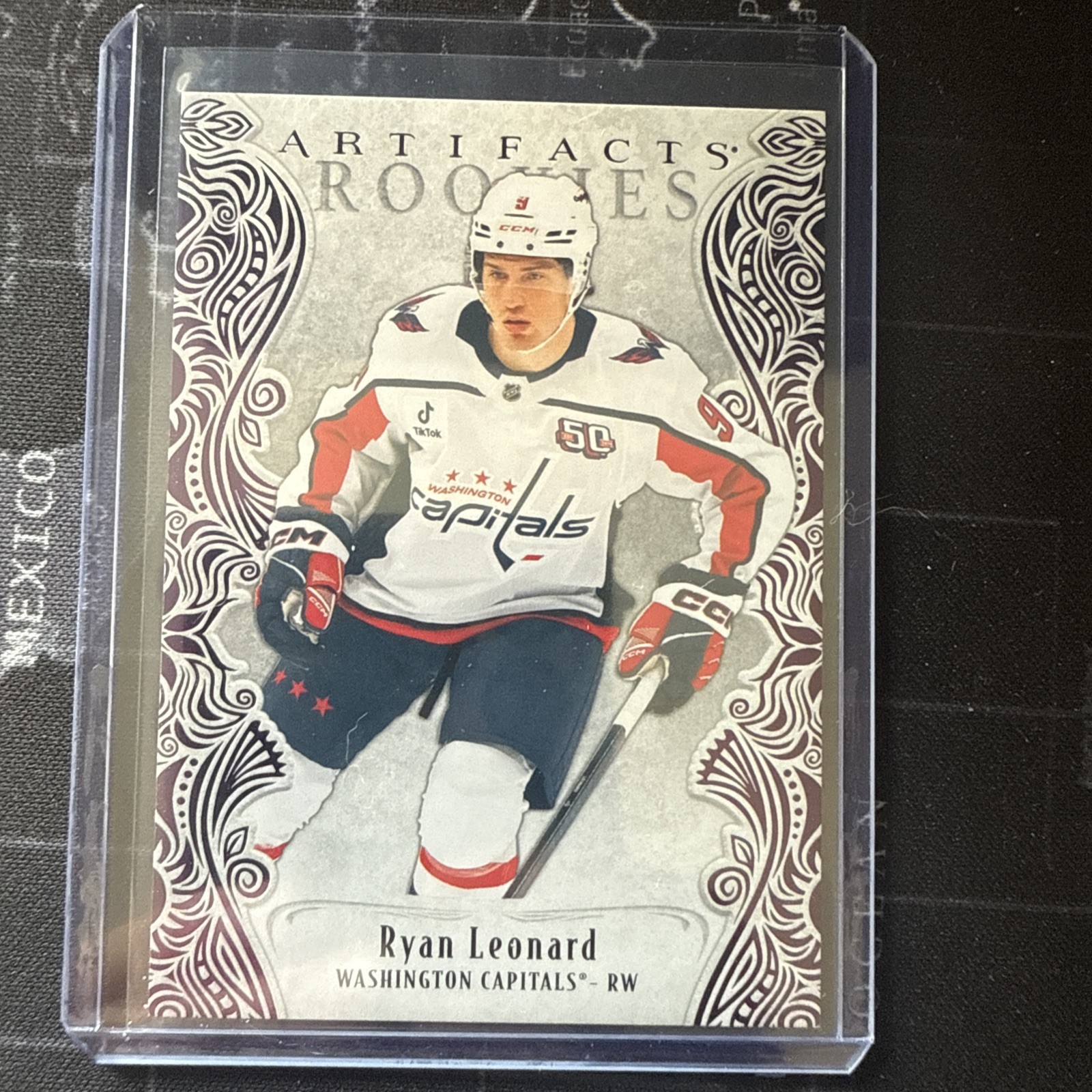 2025-26 Upper Deck Artifacts RYAN LEONARD Rookies Purple 1 /25 #198 FIRST PRINT | eBay