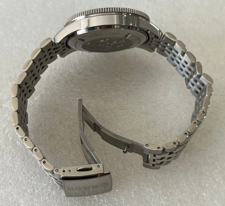 New RADO Captain Cook Automatic Stainless Steel Green Dial Men's Watch ...