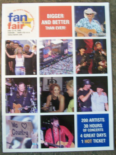 Fan Fair 31st annual Program June 13-16, 2002 | eBay