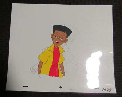 1993 CRO Animation Cartoon 12.5x10.5" Production Cel SC07-11 M-23 Mike ...
