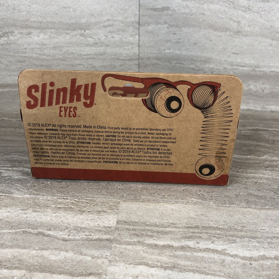 Slinky Brand Original Slinky Eyes in 75th Anniversary Retro Package New ...