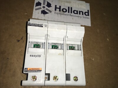 Bussmann module fuse holder, 600V 30A, CH30J3I, KP-728 | eBay
