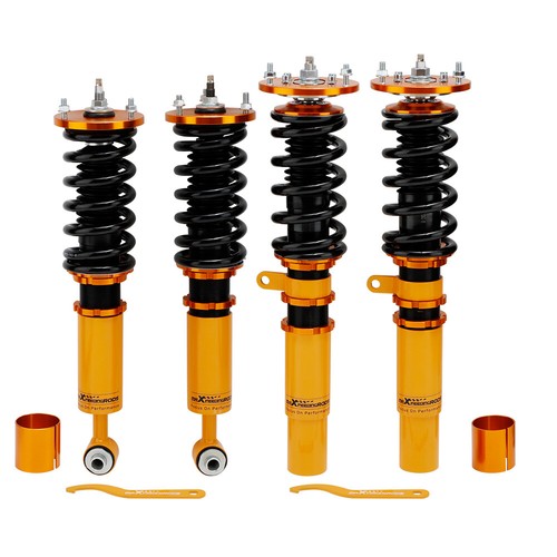 Coilovers 24 Way Adj. Damper Lowering Kit For BMW 5-Series / M5 E39 RWD ...