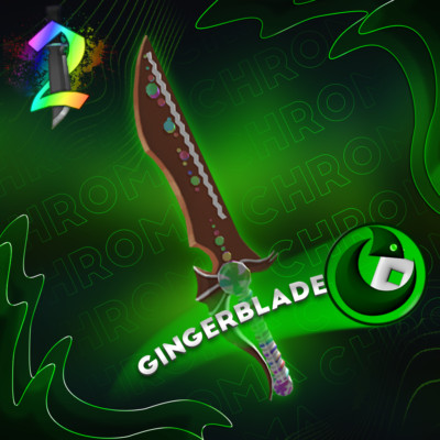Chroma Gingerblade | Murder Mystery 2 | MM2 | Roblox | Cheap and Fast ...