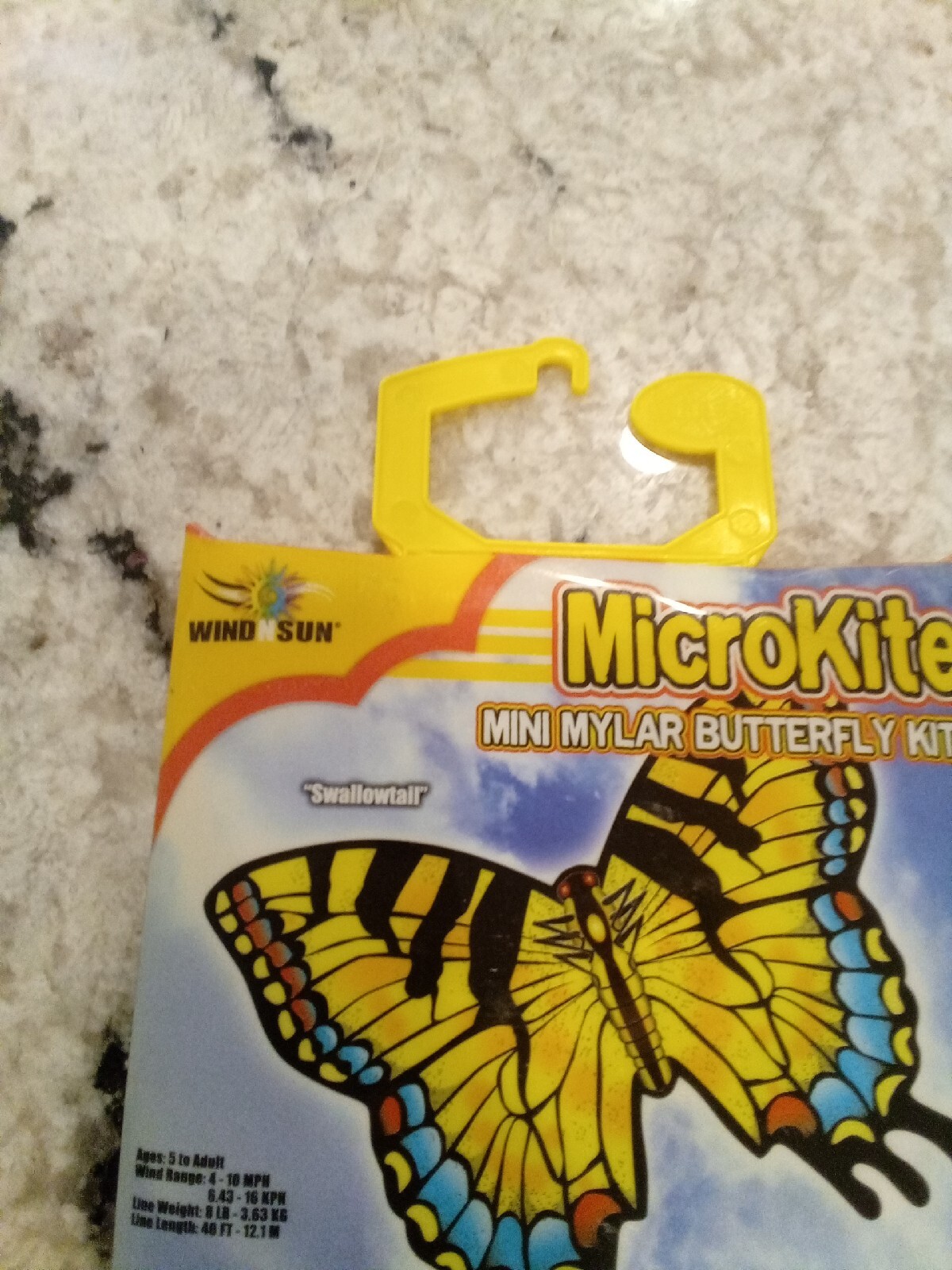WindNSun Microkite Mini Mylar Butterfly 4.7" Swallowtail Kite | eBay