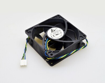 Delta AFB0812SH-PWM 80mm x 80mm x 25mm 4500 RPM PWM FAN, 4-Pin ...