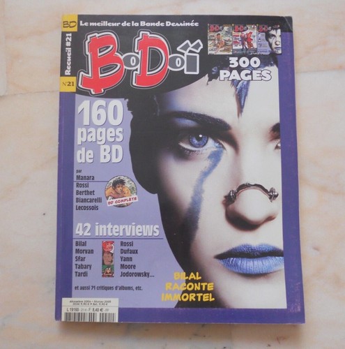 BODOI RECUEIL 21 REVUE 300 PAGES Bande Déssinée | eBay