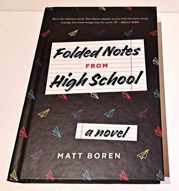 Folded Notes from High School by Matt Boren (2018, Hardcover) for sale ...