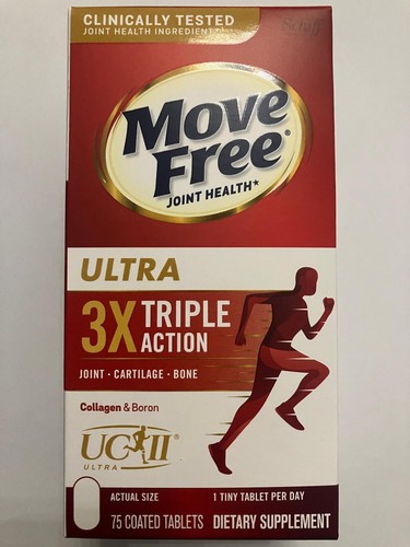 Move Free Ultra Triple Action Supports Joint Health Cartilage & Bones ...