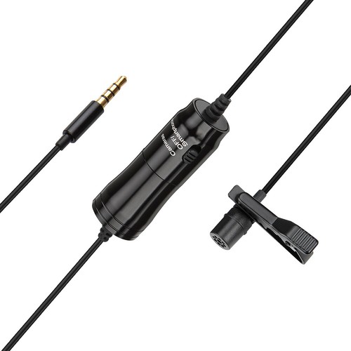 HandsFor DSLR Camera Live Broadcast 3.5mm Jack Lavalier Microphone Clip ...