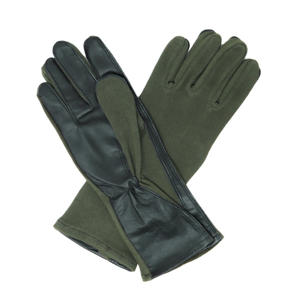 Nomex Summer Flight Gloves Flyer's Pilot Glove, Fire Resistant, Mil ...