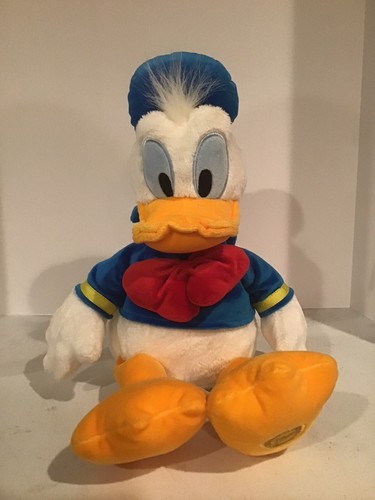 Authentic Disney Store Donald Duck Large 18" Plush | eBay