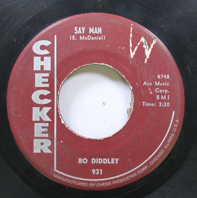 Hear! R&B Mod 45 Bo Diddley - Say Man / The Clock Strikes Twelve On ...