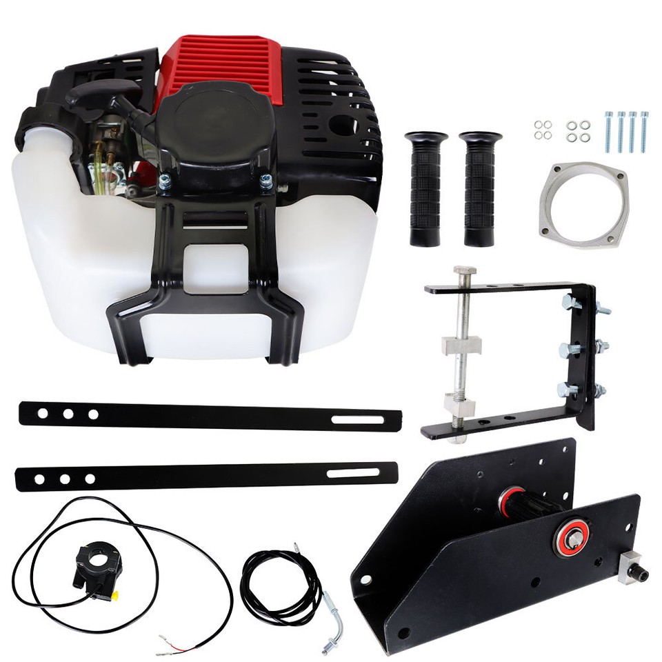 43cc 2-Stroke Bicycle Rear Friction Gasoline Engine Bike Motorized ...