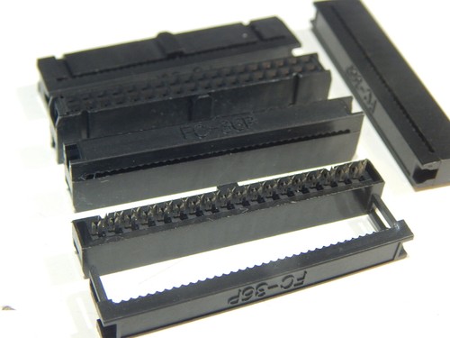 FC-36P 18X2 DUAL 36 PIN RIBBON CABLE CONNECTOR FCI SOCKET CONNECTOR ...