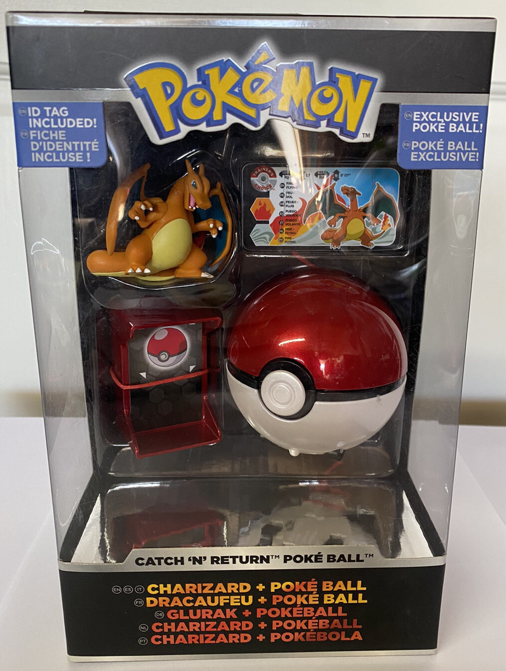 Pokemon Charizard Catch N Return Pokeball Tomy- Sealed Brand New | eBay