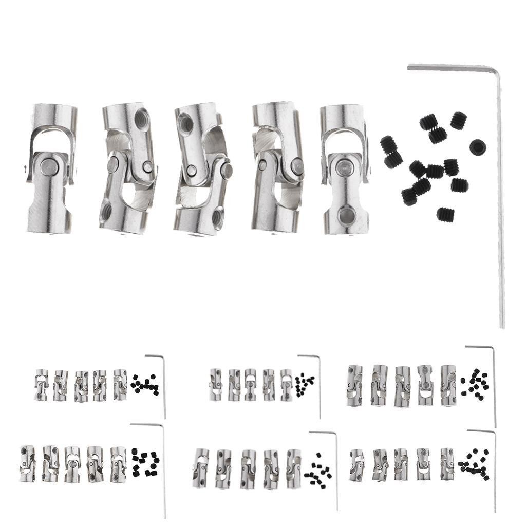 Joint de cardan métallique pour bateau RC, accouplements de cardan ...