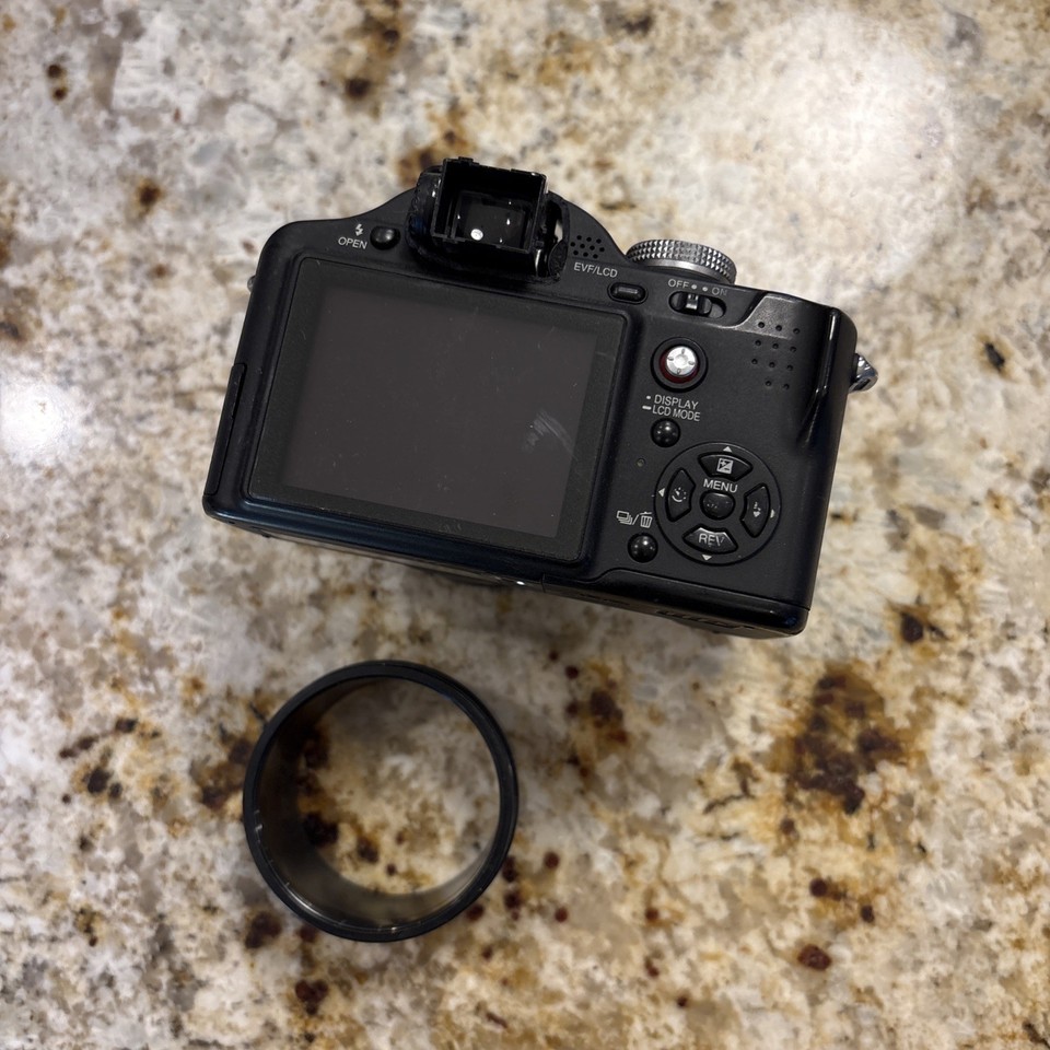 Panasonic Lumix DMC-FZ8 Digital Camera 12X Optical Zoom. WORKING. | eBay